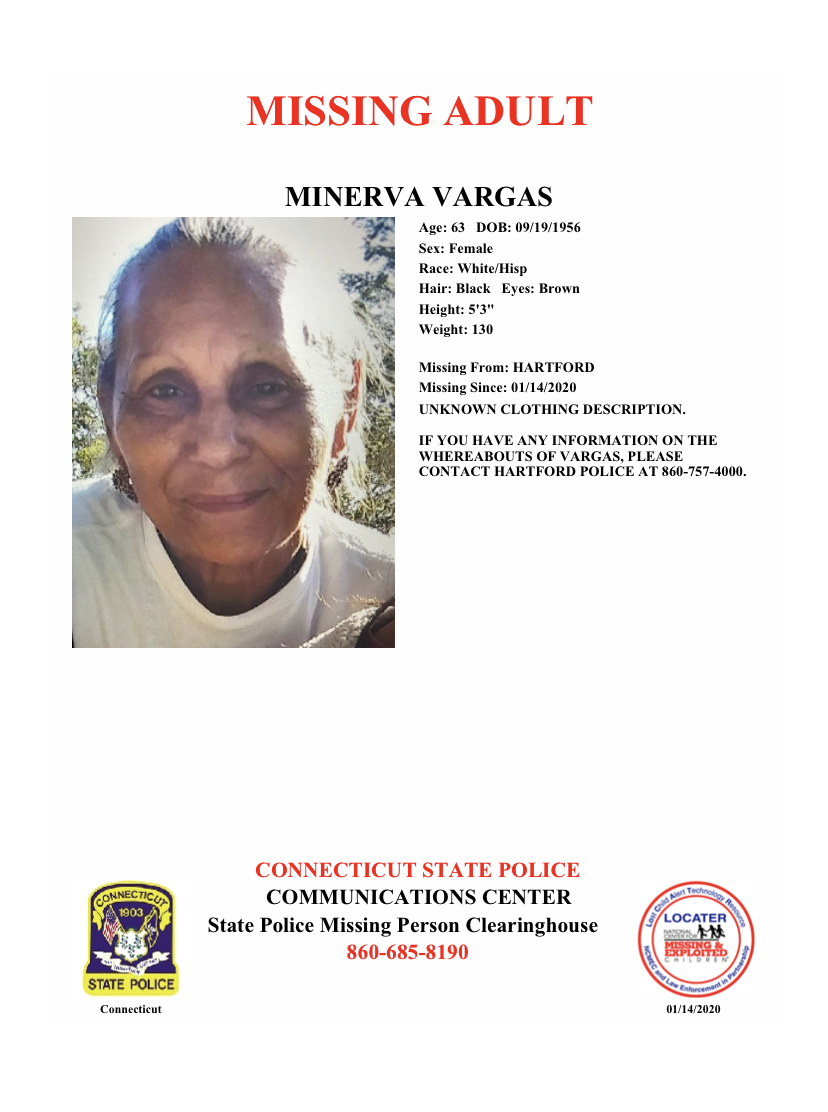 Connecticut Silver Alerts - Missing Children and Adults in Connecticut ...